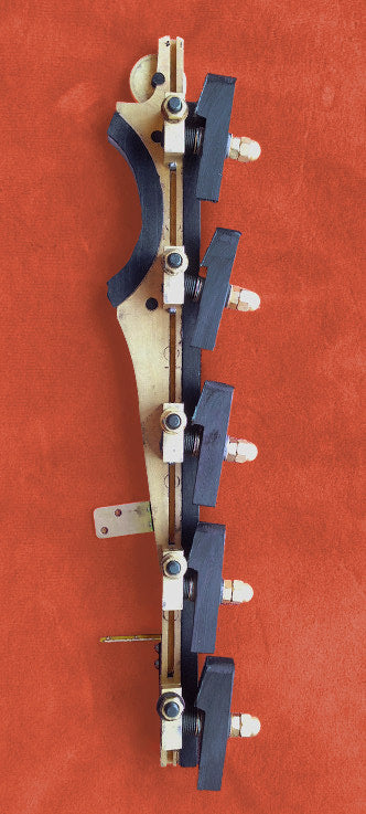 Brass Gated-C Bass Extension – K.C. Strings